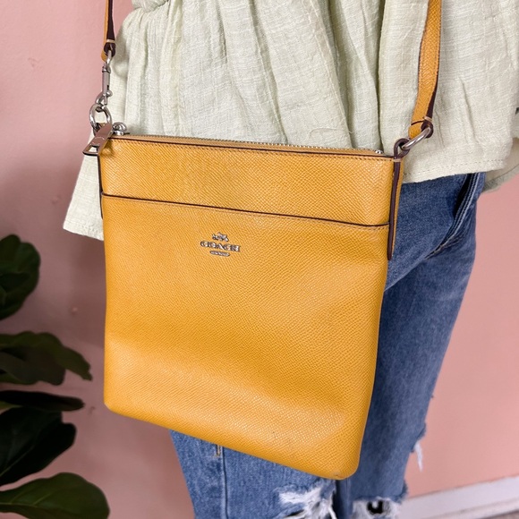 Coach | Bags | Mustard Yellow Coach Crossbody | Poshmark